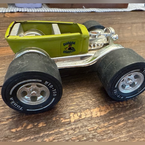 Tonka | Toys | Vintage 97s Tonka Hot Rod Green Banana Wheeler 45 ...